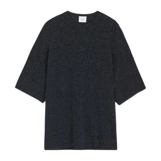 Alysi T-shirt en Cachemire - Femme - Pulls - Gris - Taille: 36 FR