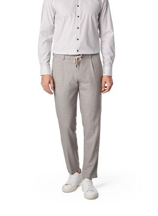 Bugatti Herren Hose braun meliert