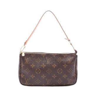 Louis Vuitton Pre-owned Pochette Accessoires Monogram Handbag - Femme - Pre-owned - Brun - Taille: ONE Size