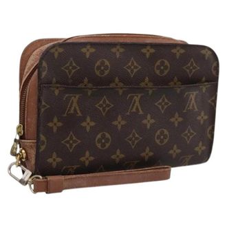 Louis Vuitton Pre-owned Orsay Clutch Bag - - Pre-owned - Damen - Braun - ONE SIZE