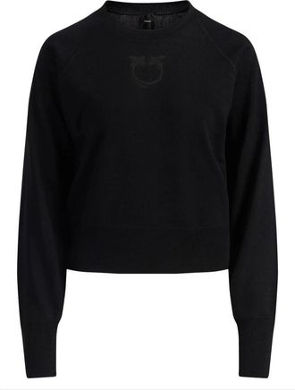 Pinko Pinko, Femme, Pulls, Noir, Taille: 38 FR Pulls