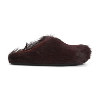 Marni Fussbett Sabot - - Shoes - Damen - Rot - 36 EU