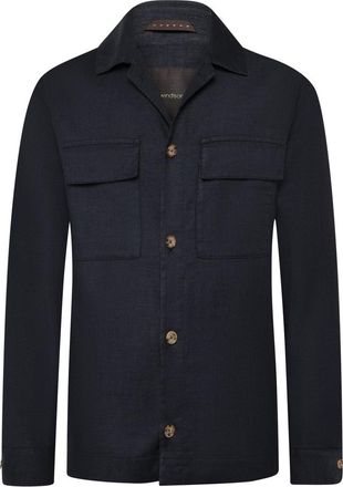 Windsor Sommerliches Overshirt Lavoro aus einem Leinenmischgewebe in