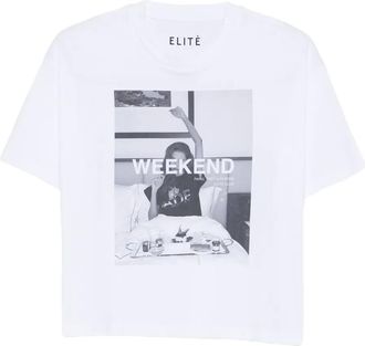 Elite t-shirt End - Blanc