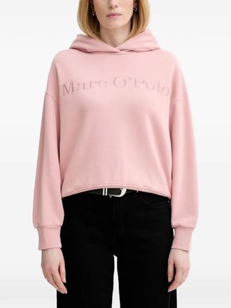 Marc O'Polo Hoodie mit Logo-Stickerei - Rosa
