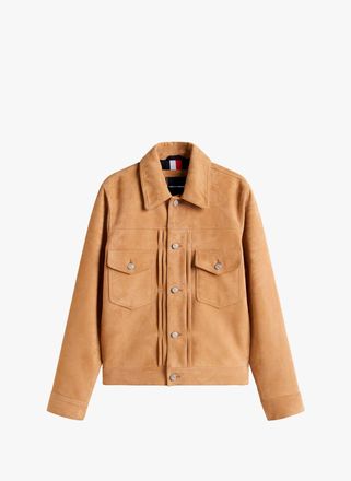 Tommy Hilfiger Blouson col classique en cuir
