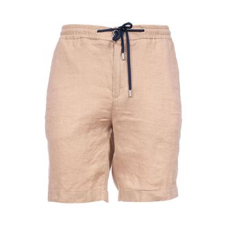 Vilebrequin Homme, Shorts, Beige, Taille: W31 Short Bermuda en Lin