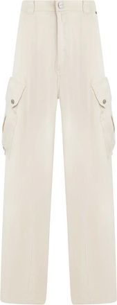 Pinko Pinko, Femme, Pantalons, Beige, Taille: 42 FR Pantalon Cargo