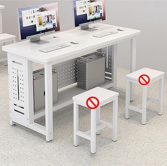 Generic Moderner Chefschreibtisch, Computertisch, Schreibtisch, Schultisch, Schreibtisch, Arbeitstisch, geeignet für Schulungsräume, Schulen, Büros und den He