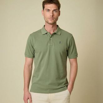 Bexley Gareth - Polo homme vert sauge