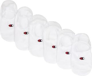 Champion Basics Core 6pp Footie Chaussettes, Blanc (WW001), 43-46 Mixte