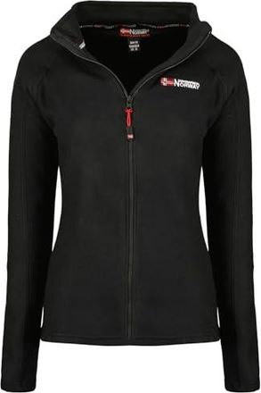 Geographical Norway Polaire pour femme, mod&egrave;le Tug, couleur noire, taille M, Noir, M