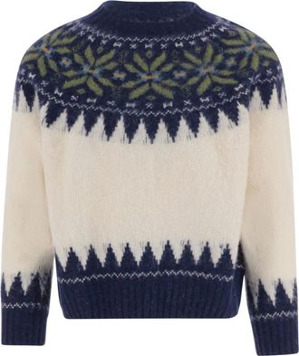 Howlin Love On A Knitted Train - Homme - Pulls - Multicolore - Taille: M