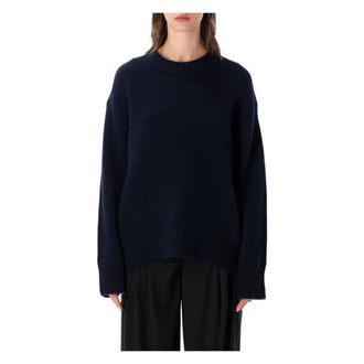 Lisa Yang Round-Neck Strickwaren - - Knitwear - Damen - Blau - S