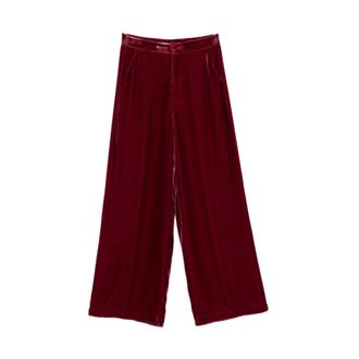 Momoni Femme, Pantalons, Rouge, Taille: 36 FR Fenice Pantalons