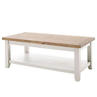 Maison Belfort home24 Couchtisch 120 x 45 x 60cm Braun/Kiefer