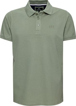 Rusty Neal Poloshirt Herren Pique-Polo Einfarbig Regular Fit T-Shirt mit Polokragen 100% Cotton Stretch 303-1, Farbe:Khaki, Gr&ouml;&szlig;e:XXL