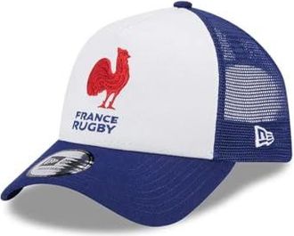 New Era Casquette A-Frame Trucker Fédération Française De Rugby Taille Enfant Bleu Blanc
