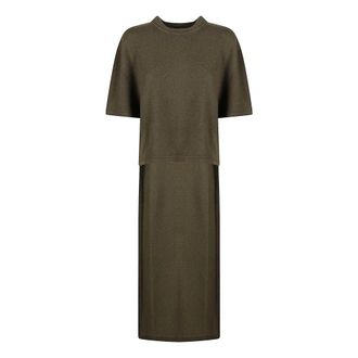 SA SU PHI T-shirt court avec tra&icirc;ne - Femme - Tops - Vert - Taille: 40 FR