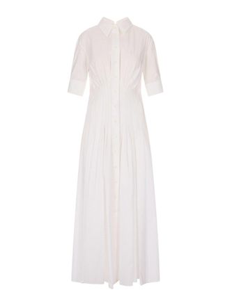 Marni Robe Au Genou - Blanc
