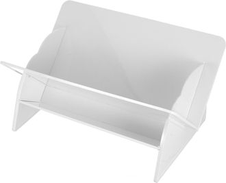 Cabilock Multifunktionales Desktop aufbewahrungsregal für Bücher und Schreibwaren Weißes Organizer Regal für Büro und Zuhause Vielseitiger Schreibtisch Organiz