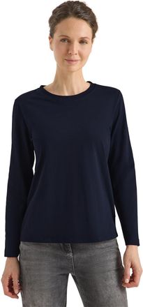 Cecil Basic Rundhalsshirt urban Dark Blue XL
