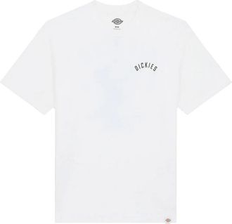 Dickies Homme, Tops, Blanc, Taille: L Panther Tee Short Sleeve Polo