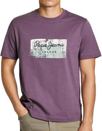 Pepe Jeans London T-Shirt Violet Homme Connor Violet L