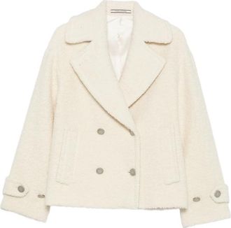 Tagliatore Sheila Double-breasted Boucl&eacute; Coat