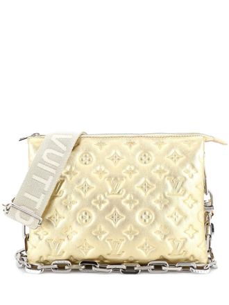 Louis Vuitton Coussin Bag Monogram Embossed Lambskin PM crossbody bag - Gold