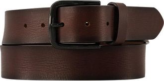 Lindenmann Herren Gürtel braun Leder geprägt