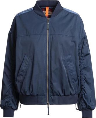 Parajumpers Femme, Vestes, Bleu, Taille: 38 FR Bomber Jacket