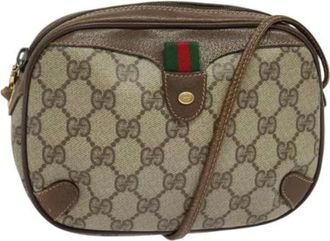 Gucci Pre-owned Cuir sacs-gucci - Femme - Pre-owned - Beige - Taille: ONE Size