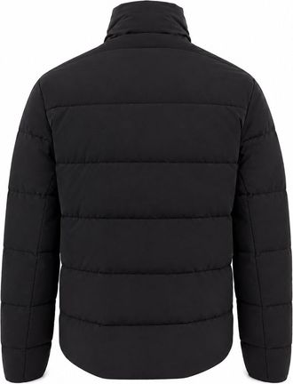 Emporio Armani Water-Repellent Quilted Down Jacket - Black