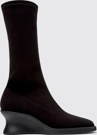 Camper Keilstiefel Louise aus recyceltem Nylon mit eckiger Zehenpartie
