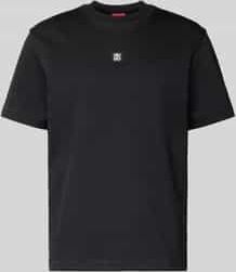 HUGO BOSS Regular Fit T-Shirt mit Baumwoll-Anteil Modell DILANSO