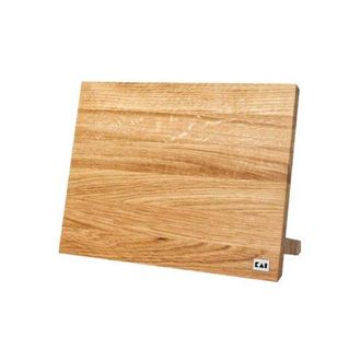 Kai Bloc à Couteaux magnétique à Poser en chêne - Bois Haut de Gamme - pour 6 à 8 Couteaux - Dimensions 34 x 14 x 26,5 cm - Support magnétique pour Coutea