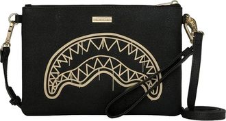 Sprayground Sprayground, Homme, Sacs, Noir, Taille: ONE Size That Gold Drap Crossover Clutch