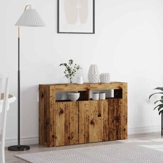 vidaXL Buffet Bois ancien 116 x 30 x 75 cm Bois ding&eacute;nierie Vidaxl