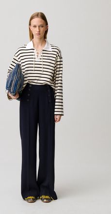 Claudie Pierlot Pantalon &agrave; pont