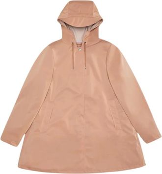 Rains Femme, Vestes, Rose, Taille: 36 FR Veste A-Line W