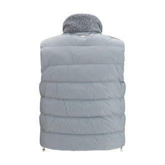 Herno Womens Gray Polyester Sleeveless Jacket Clothing