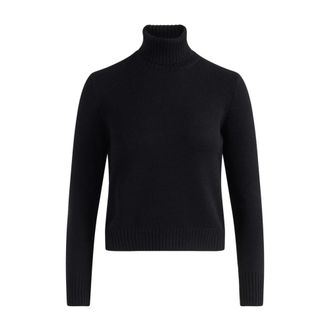 Gran Sasso Femme, Pulls, Noir, Taille: 36 FR Ciclista Turtleneck