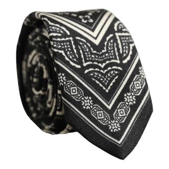 Dolce & Gabbana Gemusterte Seidenkrawatte - - Accessories - Herren - Mehrfarbig - ONE SIZE