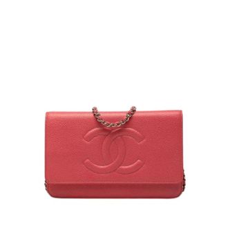 Chanel Pre-owned Wallet on Chain - - Pre-owned - Damen - Rosa - ONE SIZE