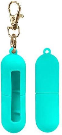 Generico Porte-cl&eacute;s pour baume &agrave; l&egrave;vres en silicone de voyage pour sac de voyage, portefeuille, salle de sport, lieu de travail, activit&eacute;s de plein air, d&eacute;plac