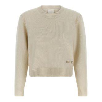 A.P.C. Strickware - - Knitwear - Damen - Wei&szlig; - S
