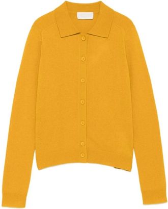 iBlues Iblpedone Cardigan - Femme - Pulls - Jaune - Taille: 40 FR