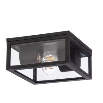 Lindby Plafonnier &agrave; intensit&eacute; variable Kremena en aluminium