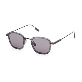 Ermenegildo Zegna 20A Sonnenbrille - - Accessories - Herren - Grau - 47 MM